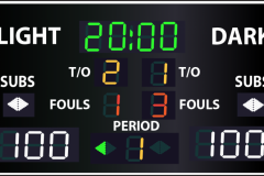 Basketball Scoreboards | Southern Cross Basketball Scoreboard Range